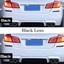 LED Rear Bumper Reflector Lights For BMW F10 5 Series F10 F11 F18 528i ...