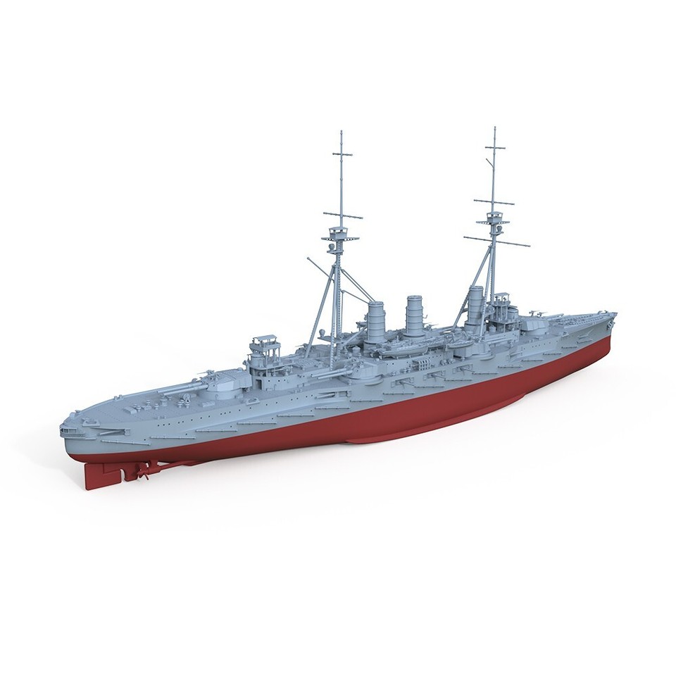 SSC350535S-A 1/350 Military Model IJN Kawachi class Settsu Battleship ...