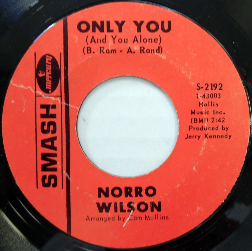 NORRO WILSON 45 Hey Mister / Only You SMASH Country 1968 w507 | eBay
