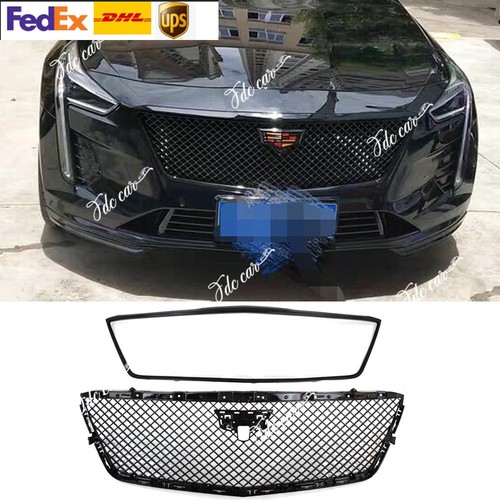 FOR 2019 2020 CADILLAC CT6 FRONT UPPER GRILLE WITH FRAME OEM 84939299 ...