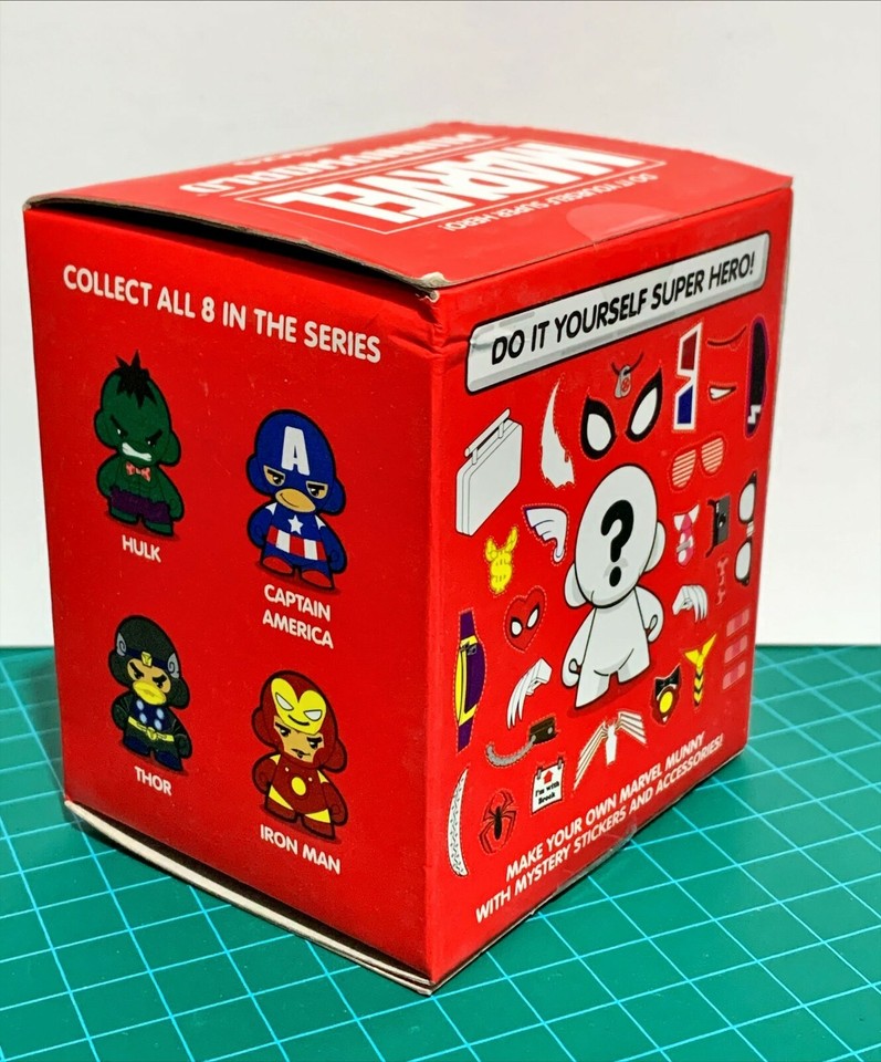 Kidrobot X Marvel: Munnyworld Mystery Mini ~ DIY Vinyl Figure | eBay