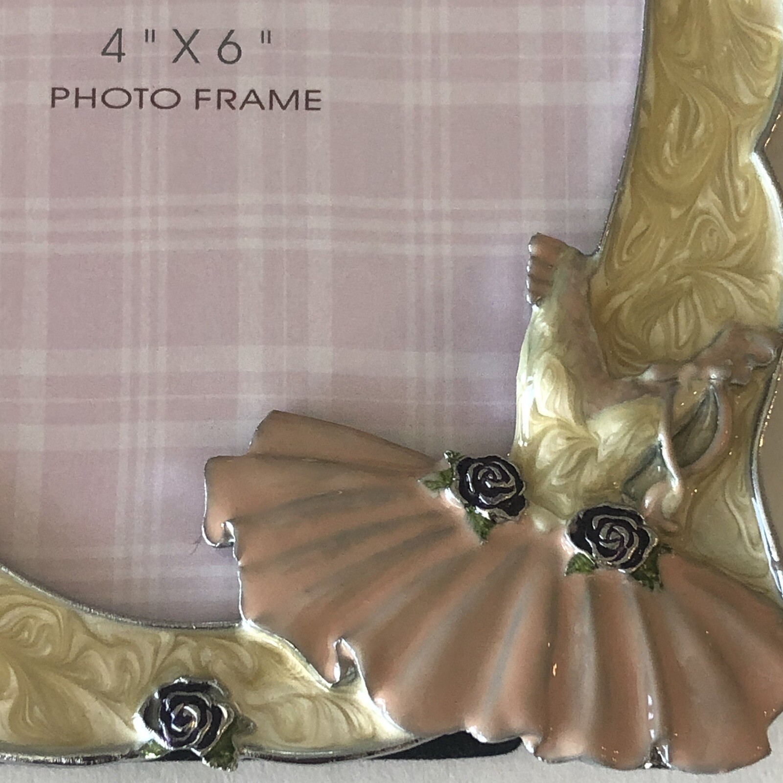S-Sunflower Yellow 4x6 Ballet Photo Frame Tutu Ballet Shoes And Roses ...