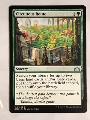 Circuitous Route NM Guilds of Ravnica MTG | eBay