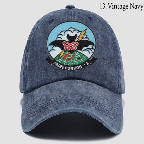 Custom Embroidered Hat VQ-1 Fleet Air Reconnaissance Squadron One ...