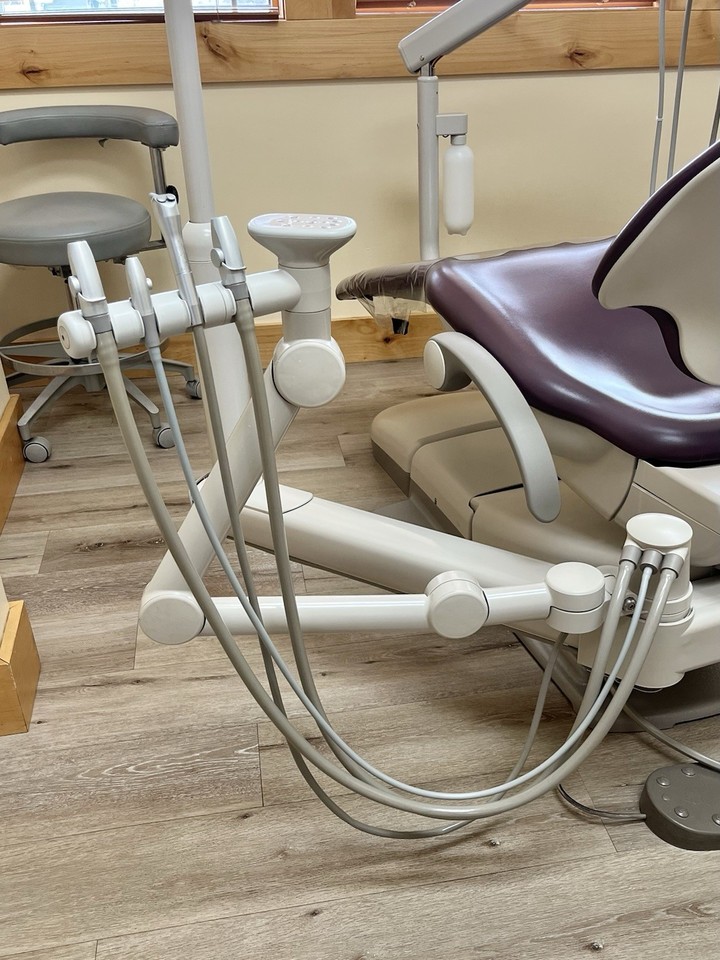 Adec 511 Dental Chair With Doctor/Assistant Delivery Units & Exam Light ...