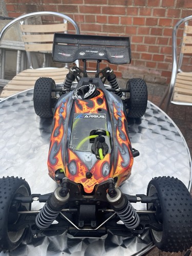 HoBao Hyper 9 Nitro Buggy. 1/8 Vintage RC Car | eBay UK