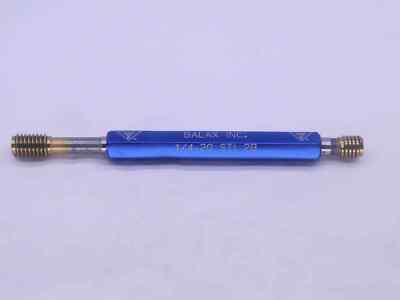 1/4 20 UNF 2B STI HELICOIL TiN COATED THREAD PLUG GAGE .25 GO NO GO ...