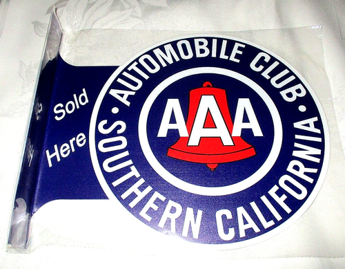 AAA CLUB of Southern California - Double-Sided Imprint Metal Flange ...