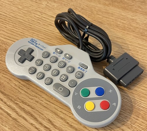 NTT DATA KEYPAD NDK10 For Super Famicom Controller Key pad Nintendo ...