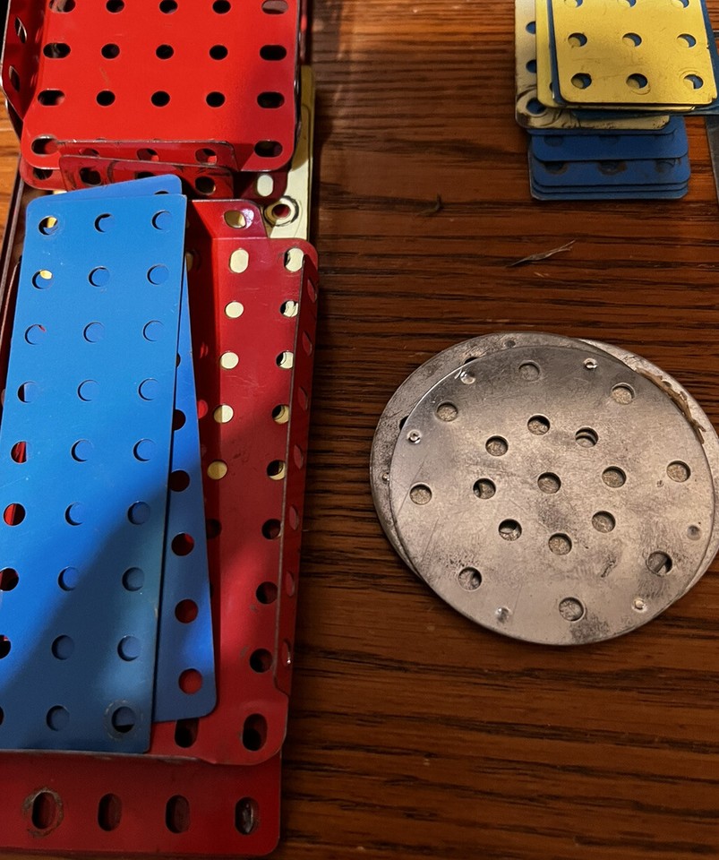 LARGE GILBERT ERECTOR SET FOR PARTS VINTAGE TOY CONSTRUTION SET | eBay