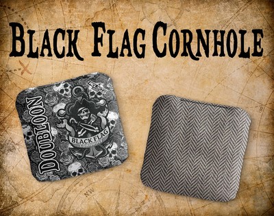 Black Flag Cornhole - Doubloon - BW Rose Skull - ACL Comp 2025 | eBay