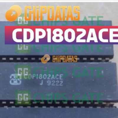 10PCS CDP1802ACE CDP1802 CMOS 8-Bit Microprocessors DIP-40 IC #R07 | eBay