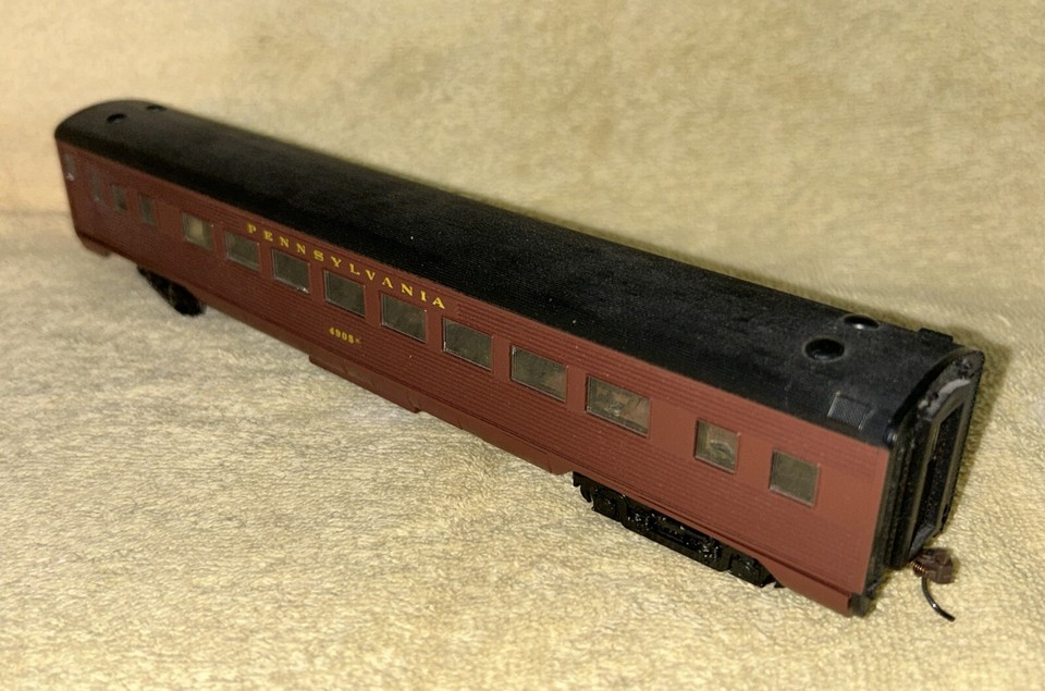 PRR Pennsylvania Streamline Coach Kit Athearn Blue Box Kit #1812 Built ...