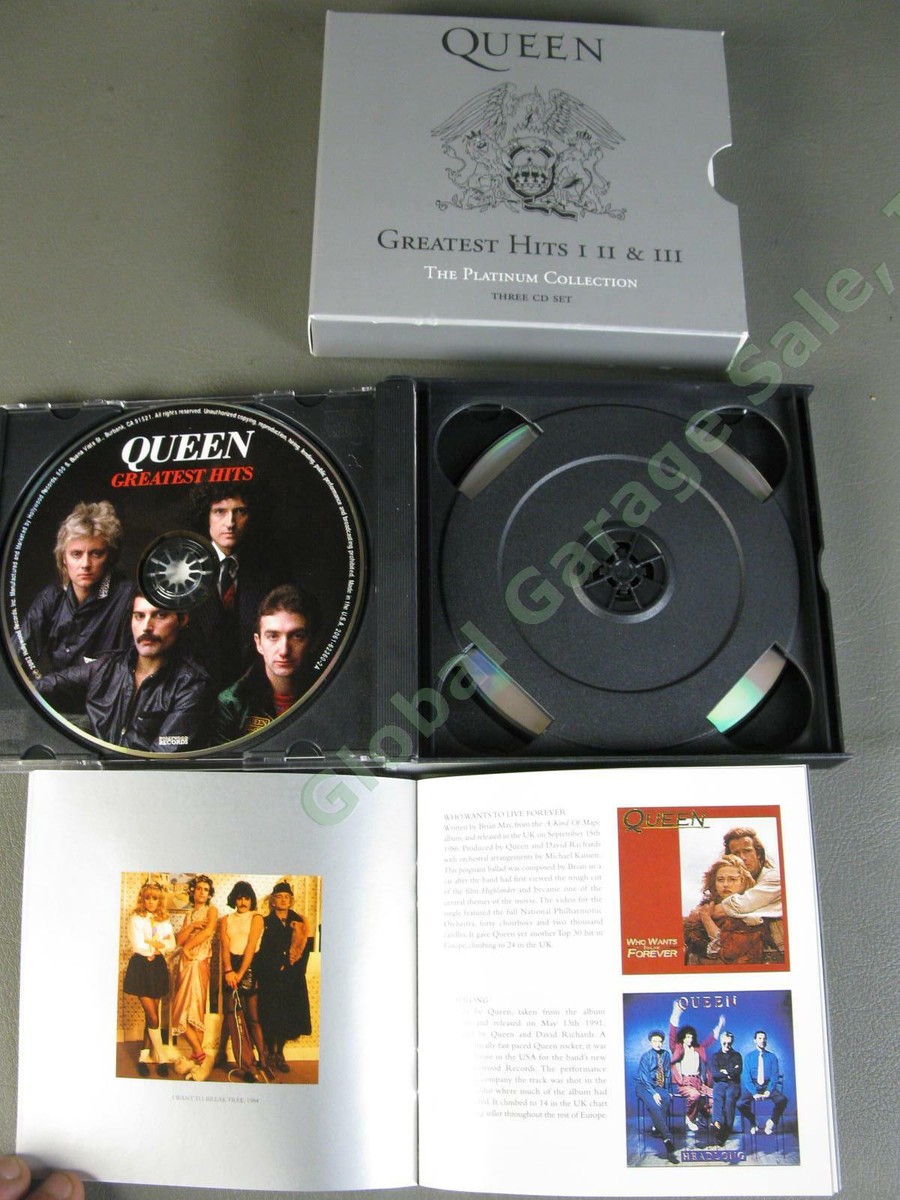 Queen Greatest Hits Platinum Collection