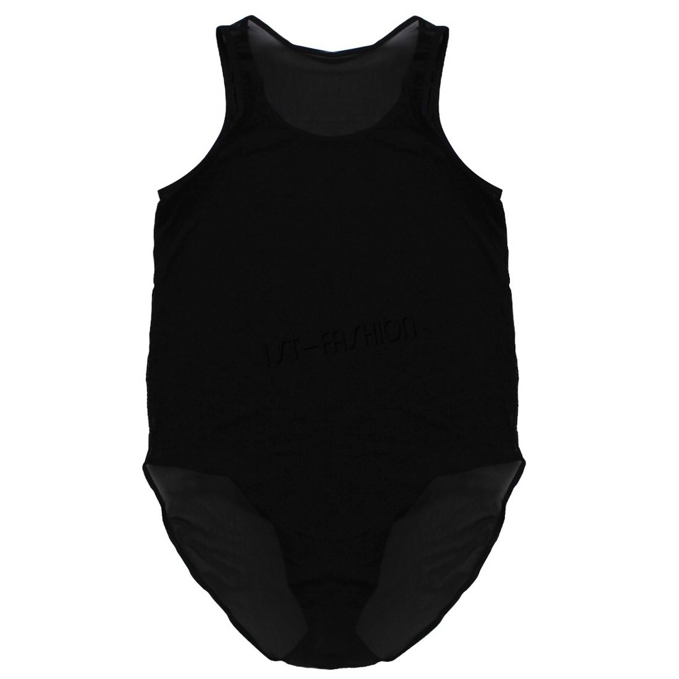Men Lingerie Bodysuit Leotard Jumpsuit Wrestling Singlet Unitard ...