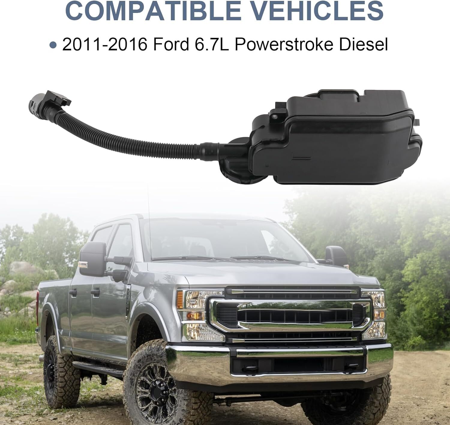 For 11-16 Ford 6.7L Powerstroke Diesel PCV CCV Oil Separator Assembly ...