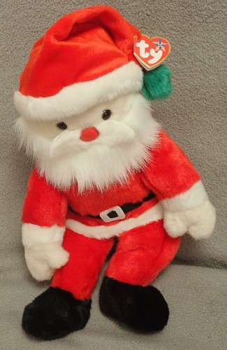 TY Beanie Buddy - SANTA the Santa Claus (15.5 inch) - MWMTs Stuffed ...