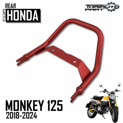 Rear Carrier Rack Tail Holder Red For Honda Z125 Monkey 125 2018-2022 ...