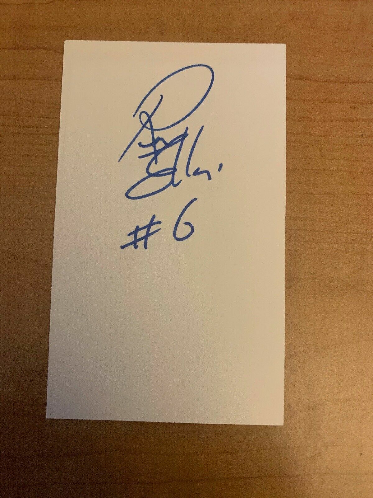 RON ELLIS - HOCKEY - AUTHENTIC AUTOGRAPH SIGNED- B5058 | eBay