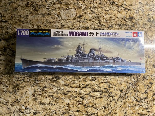 NIB Tamiya 31359 Waterline Japanese Light Cruiser Mogami Sealed Model ...
