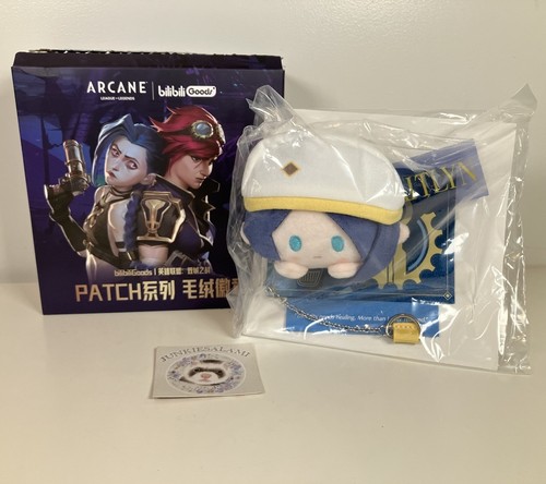 Bilibili Goods Official League of Legends Arcane Caitlyn Plush Patch ...