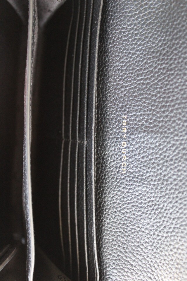 Tory Burch --- Black Emerson Crossbody Mini Purse Bag Clutch With Small ...