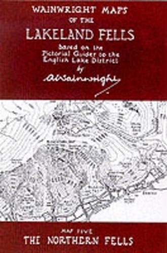 Alfred Wainwright The Wainwright Maps of the Lakeland Fells (Map) (UK ...