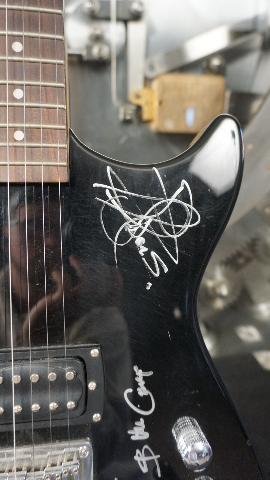 First Act ME431 - Black Electric Guitar Signed by Creep | eBay