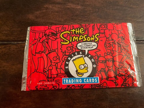 (1) Sealed Pack 1994 Skybox Simpsons Series 2 With Rare Arty Art Cards ...
