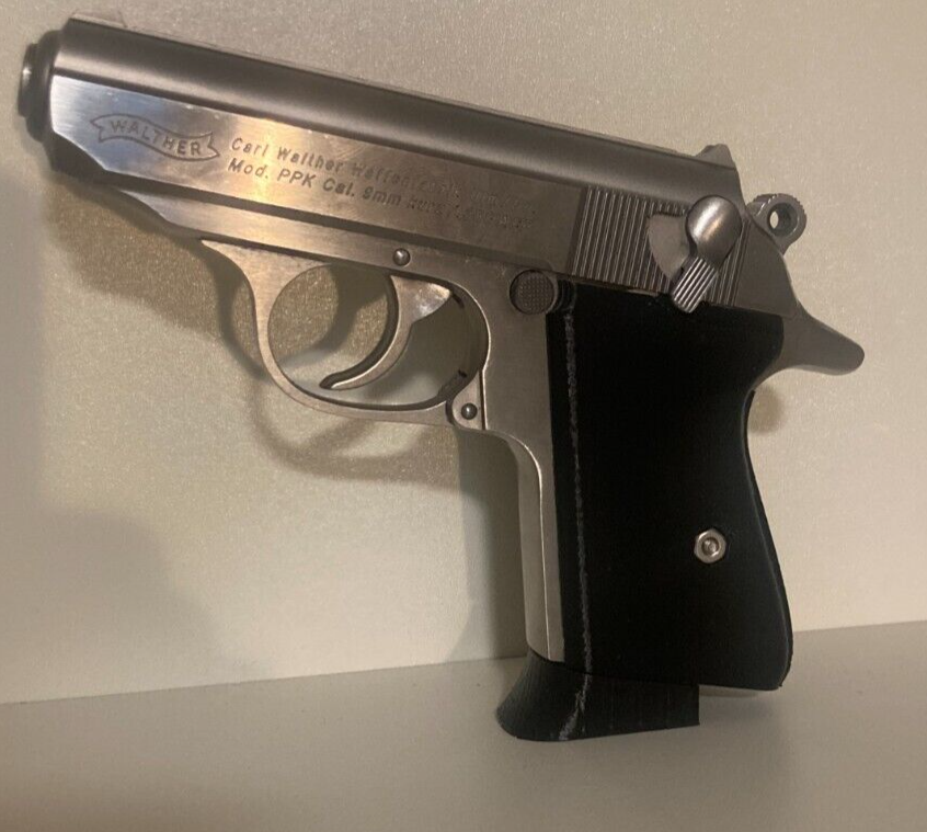Walther PPK Finger Grip Extension Jet Black (also fits PPK/s) | eBay