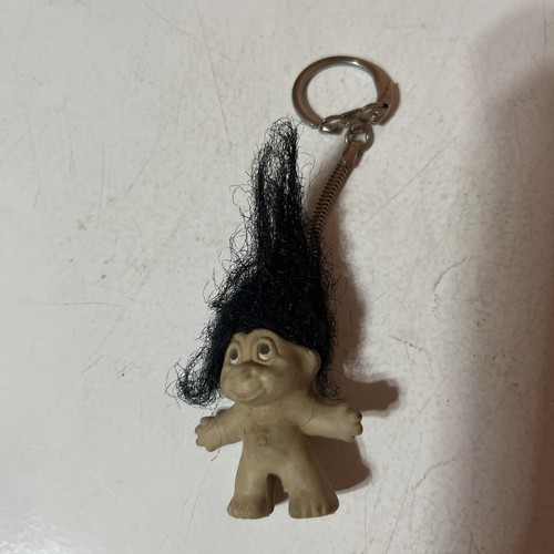 Trolls Keychain Black Hair (1989) | eBay
