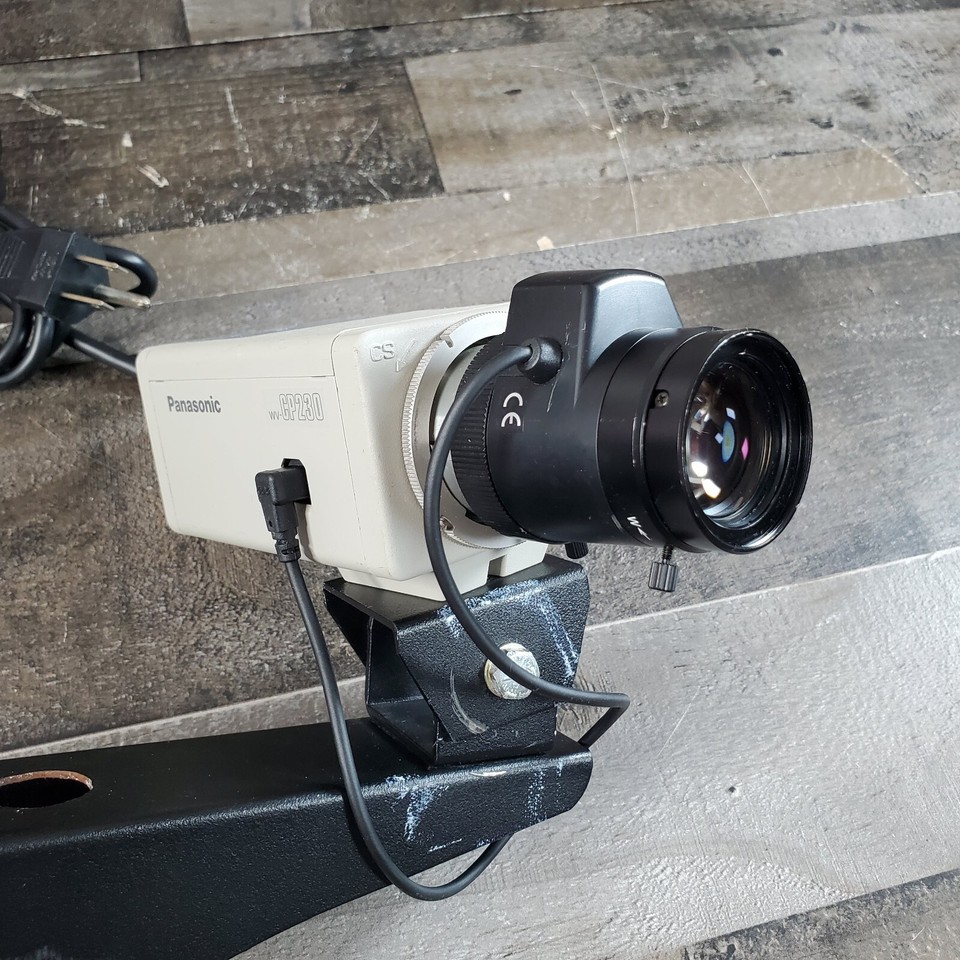 Panasonic WV-CP230 Color CCTV Camera For ESEC 2007 | eBay