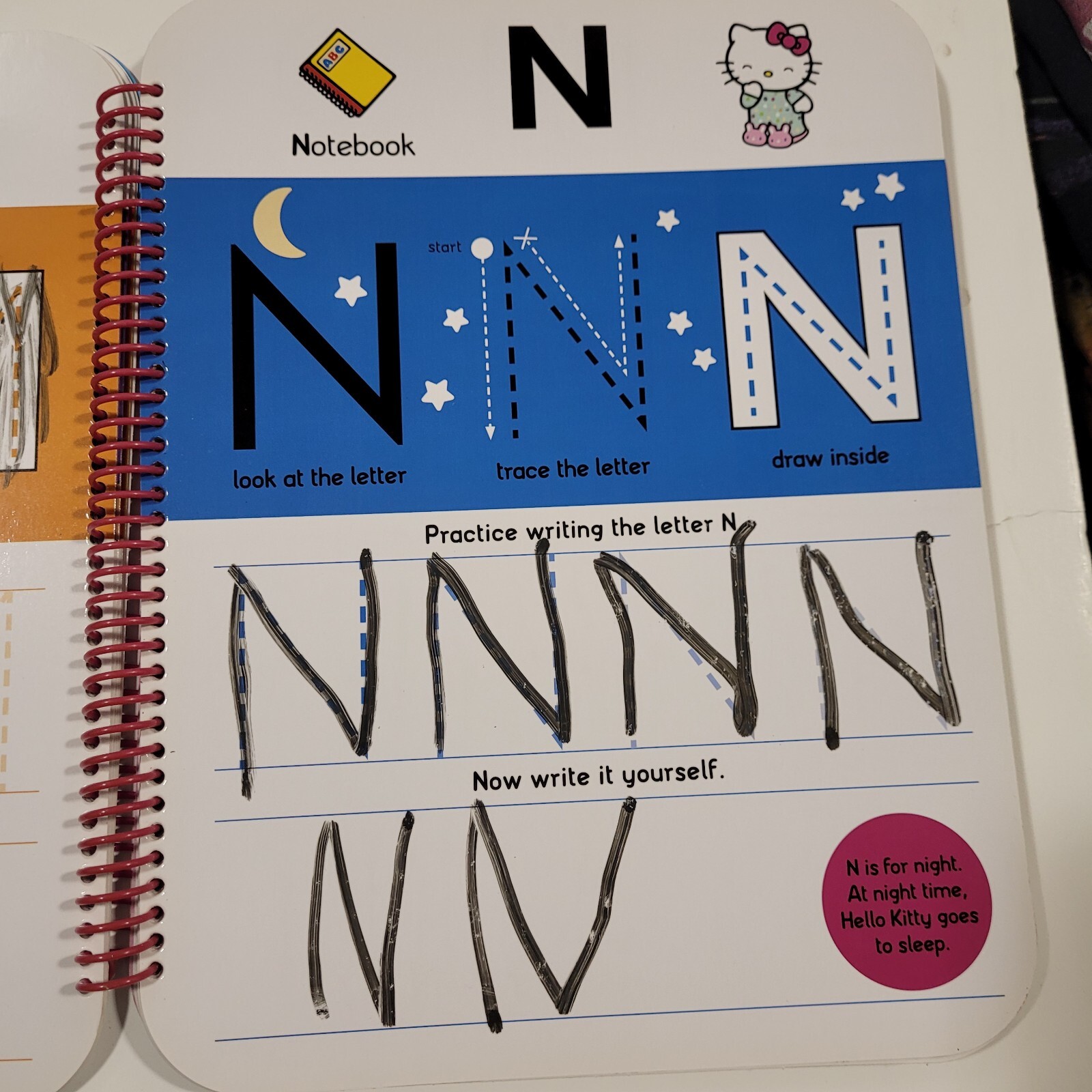 Hello Kitty Ser.: Hello Kitty: Wipe Clean Workbook ABC, 123 by Roger ...