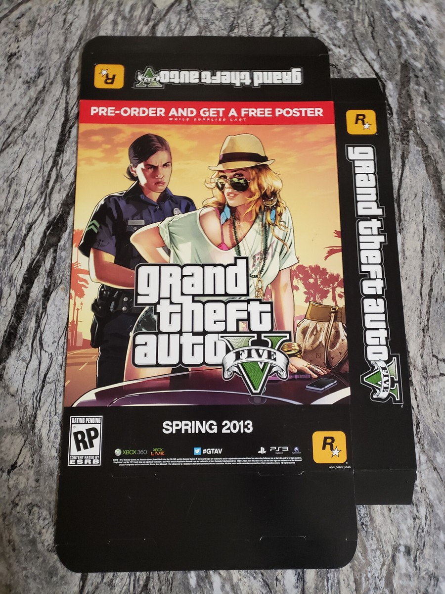 Gta 5 Poster Gamestop