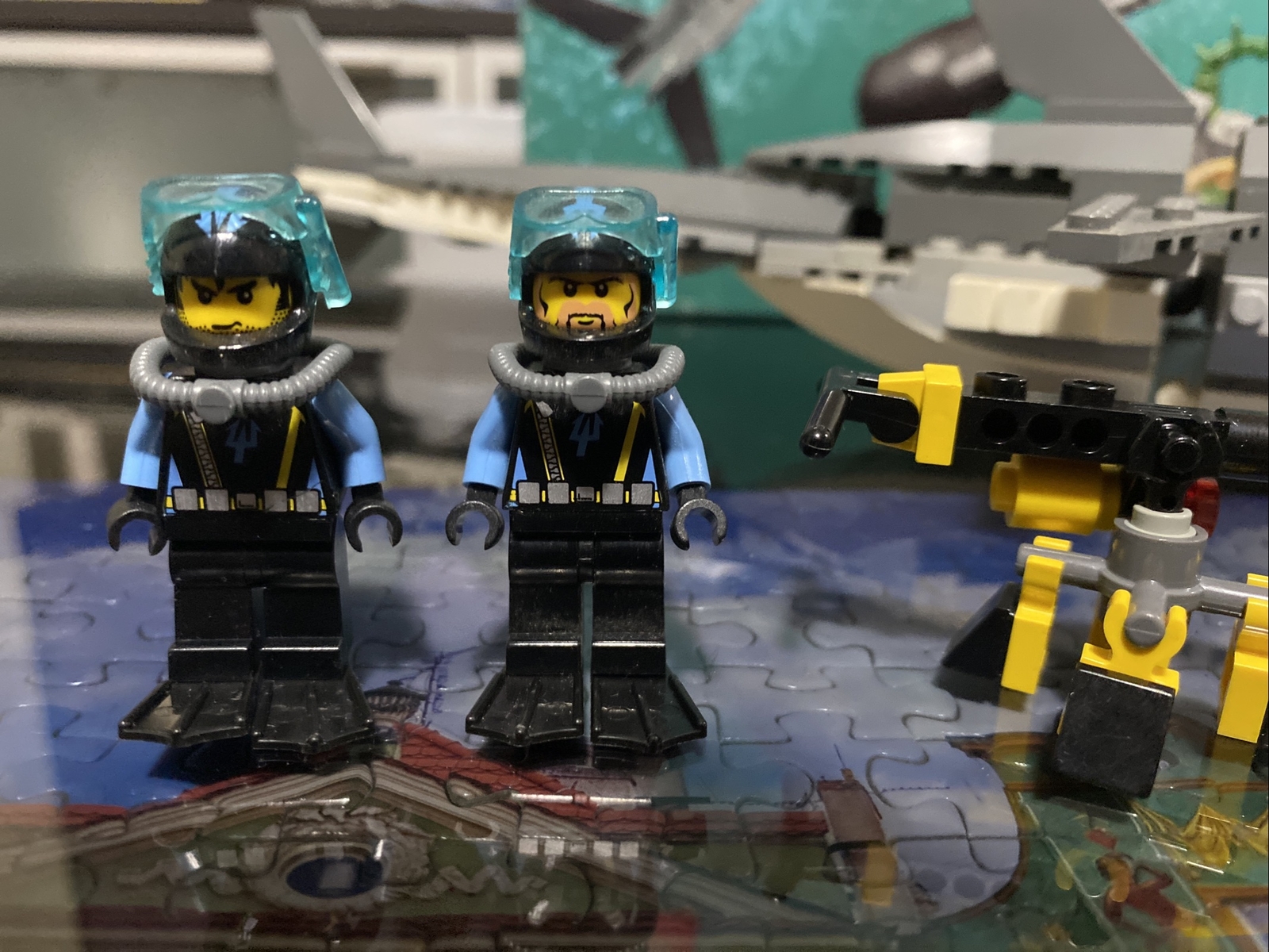 LEGO 7773 Aqua Raiders Tiger Shark Attack 100% Complete With ...