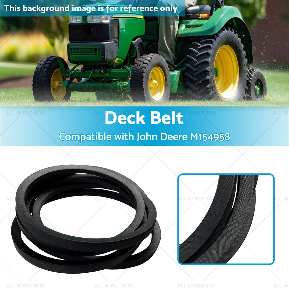 Secondary Deck Belt Suitable for John Deere Sabre Mower 48C Deck Drive ...