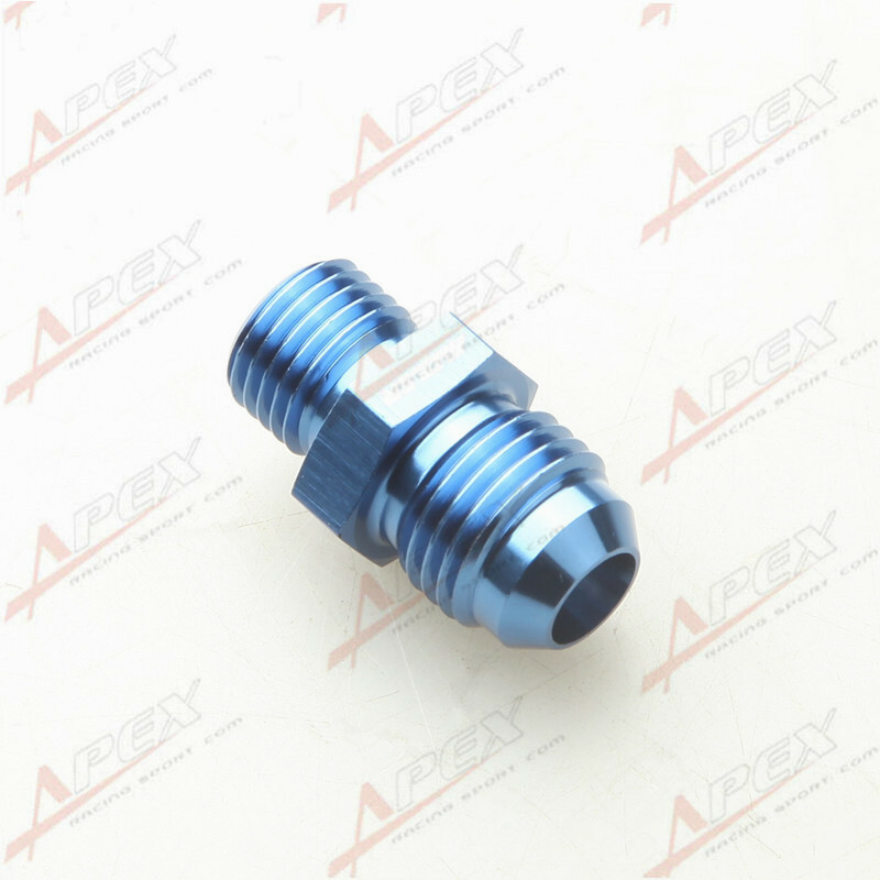 US STOCK Male 6AN AN6 Flare To M12 x 1.25 ( mm ) Metric Straight ...