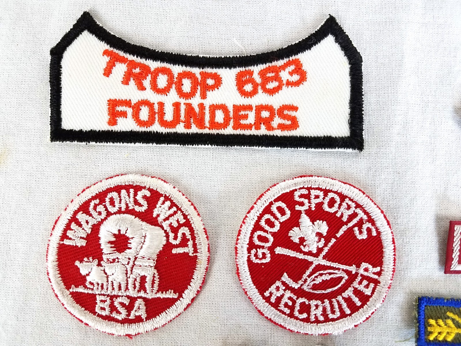 BSA 1960s Patch Lot of 20 St Louis Recruiter Troop Founders | eBay