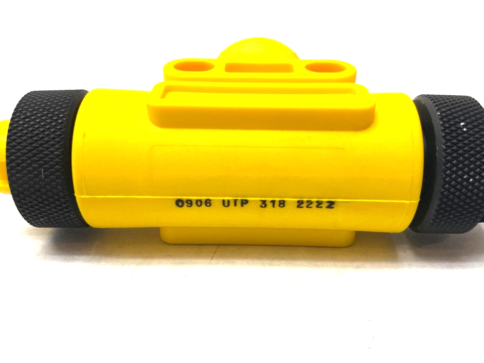 Belden Lumberg 0906 UTP 318 Mini Power Split Tee Tap 4-Poles M12 F to 7 ...