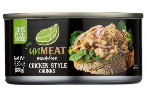 Unmeat Meat-Free Chicken Chunks 6.35 Oz (Pack Of 5) Vegan Vegetarian ...