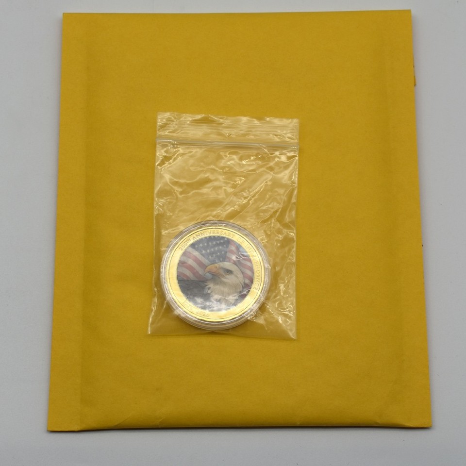 USA 250th Anniversary Declaration of Independence Commemorative Coin ...