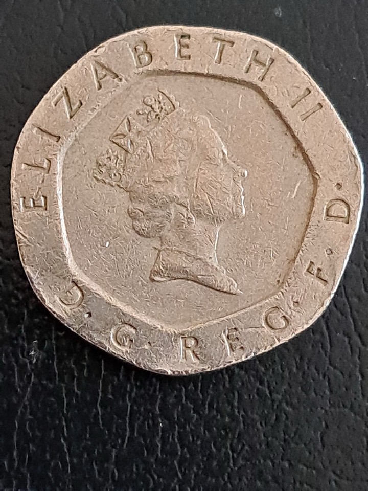 5 Piece Rare 20p Coins Assorted Dates | eBay UK