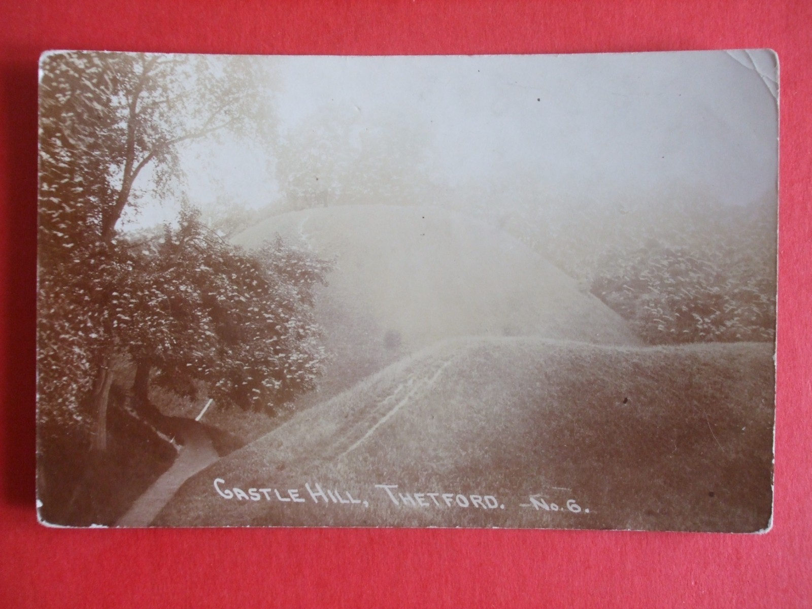 1911 NORFOLK RPPC Postcard CASTLE HILL THETFORD Real Photo | eBay UK