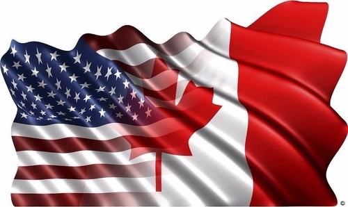 American Canadian Flag decal Camper RV motor home mural graphic | eBay