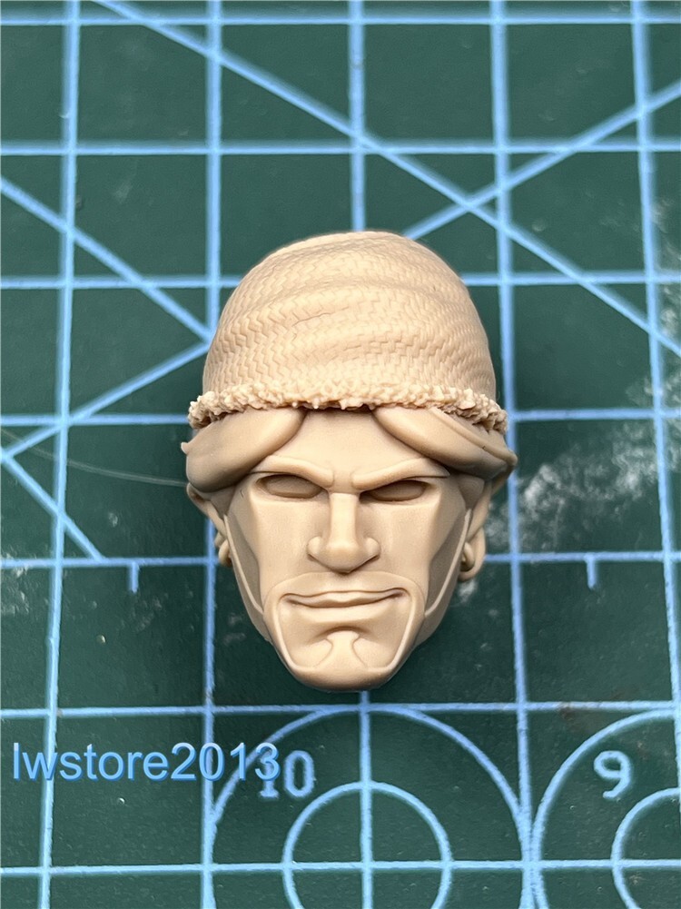1:4 Smile Punk Man Cap Head Sculpt Carved For 18" Male Action Figure ...