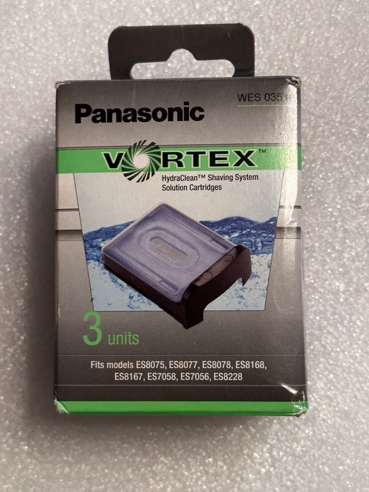 Panasonic Vortex HydraClean Shaving System 3-Pack Cartridges WES 035 P ...