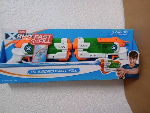 Zuru X-Shot Micro Fast-Fill Water Gun Toy. Shoots 26’. 5+. SHIPS FREE ...