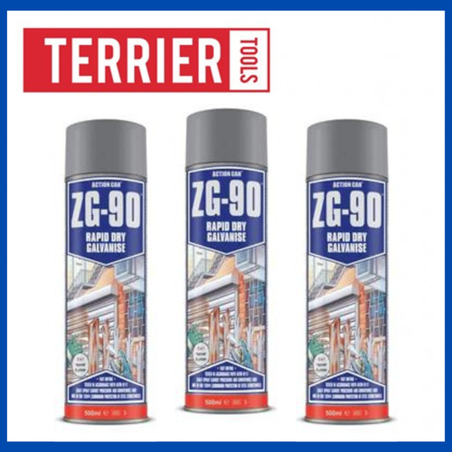 Action Can ZG-90 Cold Zinc Galvanising Spray Paint 500ml | eBay