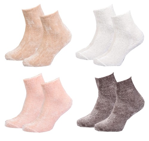 Chaussettes pour Femme Casa Socks Toucher Doux Couleurs - Pack de 4 ...