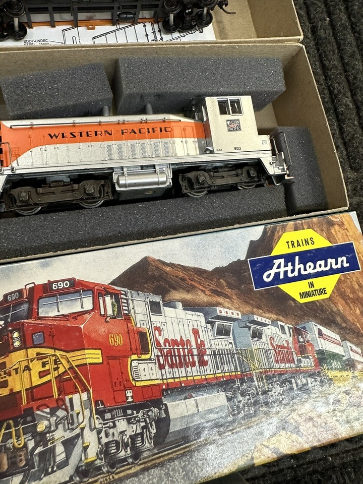 Athearn Trains in Miniature Lot of 5 Blue Box Free Shipping | eBay